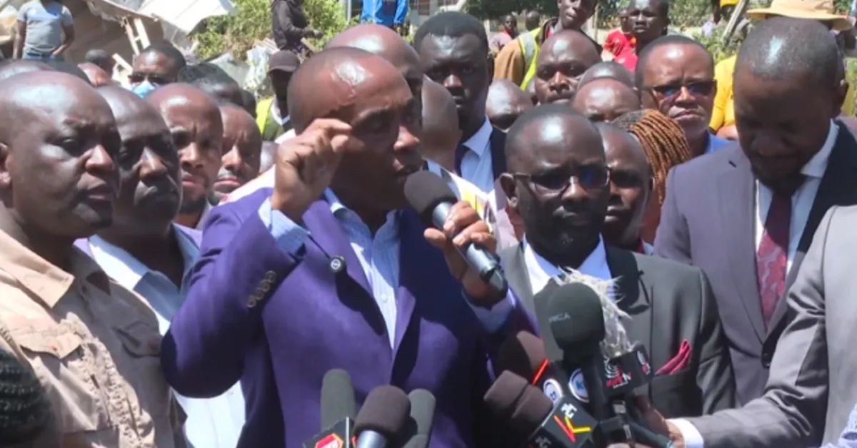 Wamatangi Condemns Latest Demolition of His Businesses Near Nyayo ...